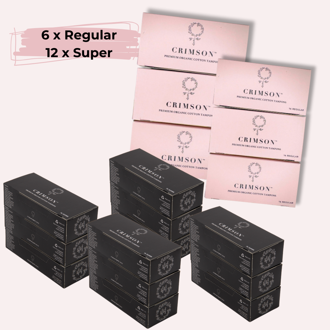 Heavy Flow Tampon Bundle - 12 Month Supply – One Market