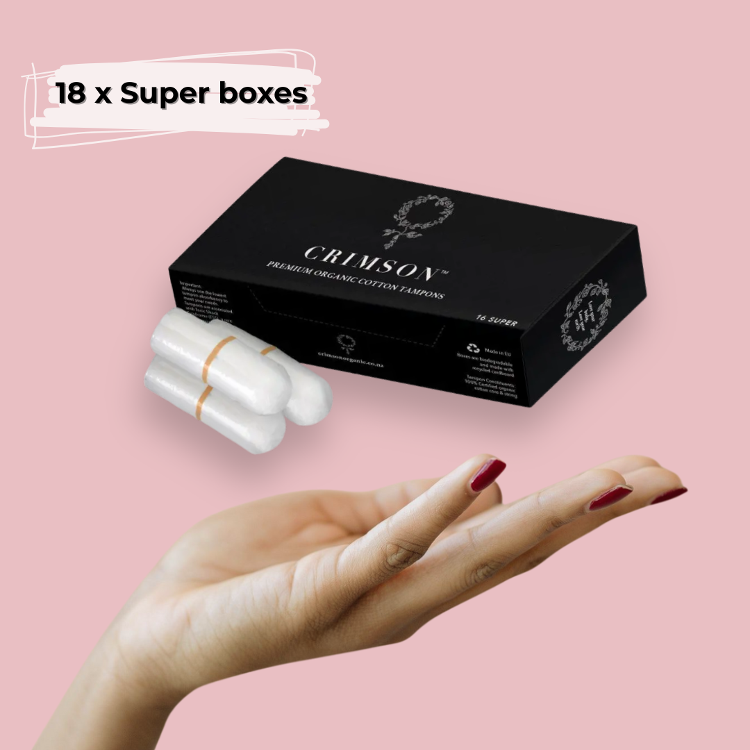 Super Organic Tampons Bulk Supply - 12 Month Supply – One Market